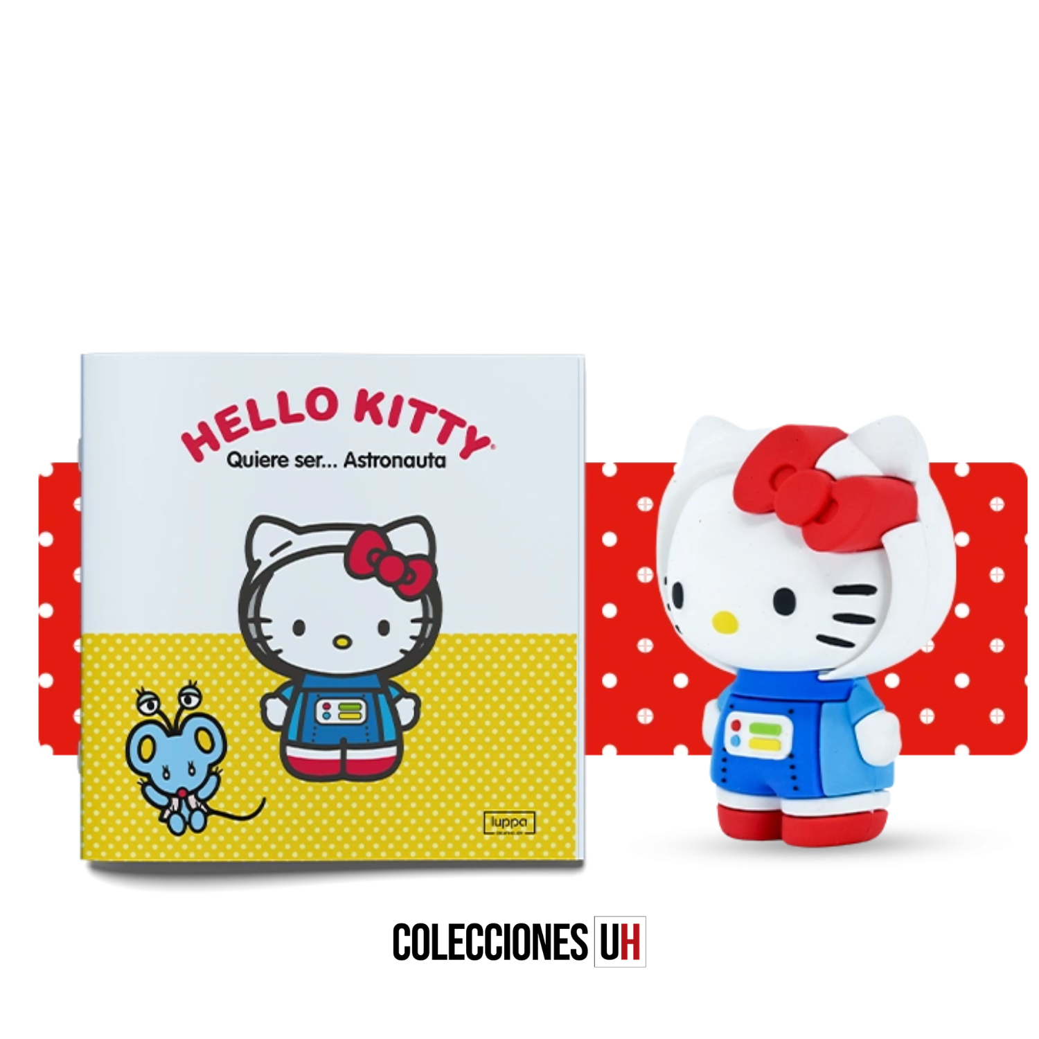 Hello Kitty quiere ser… Salida 7 – Libro + Figura Hello Kitty ...
